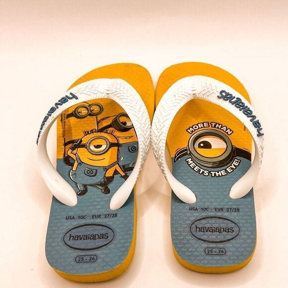 Havaianas | Shoes | Havaianas Minions Despicable Meyellow Blue Sandals ...